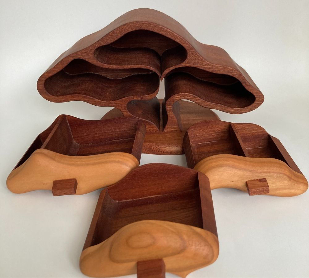 Xumaru | Wood & Ceramic Art , Home Decor and Gift Store. Wooden Jewelry Box